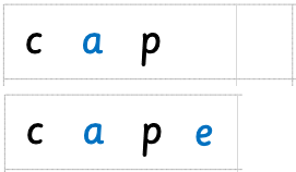 Montessori Green Series 40 Magic-e Flip Cards – The Learning Ark